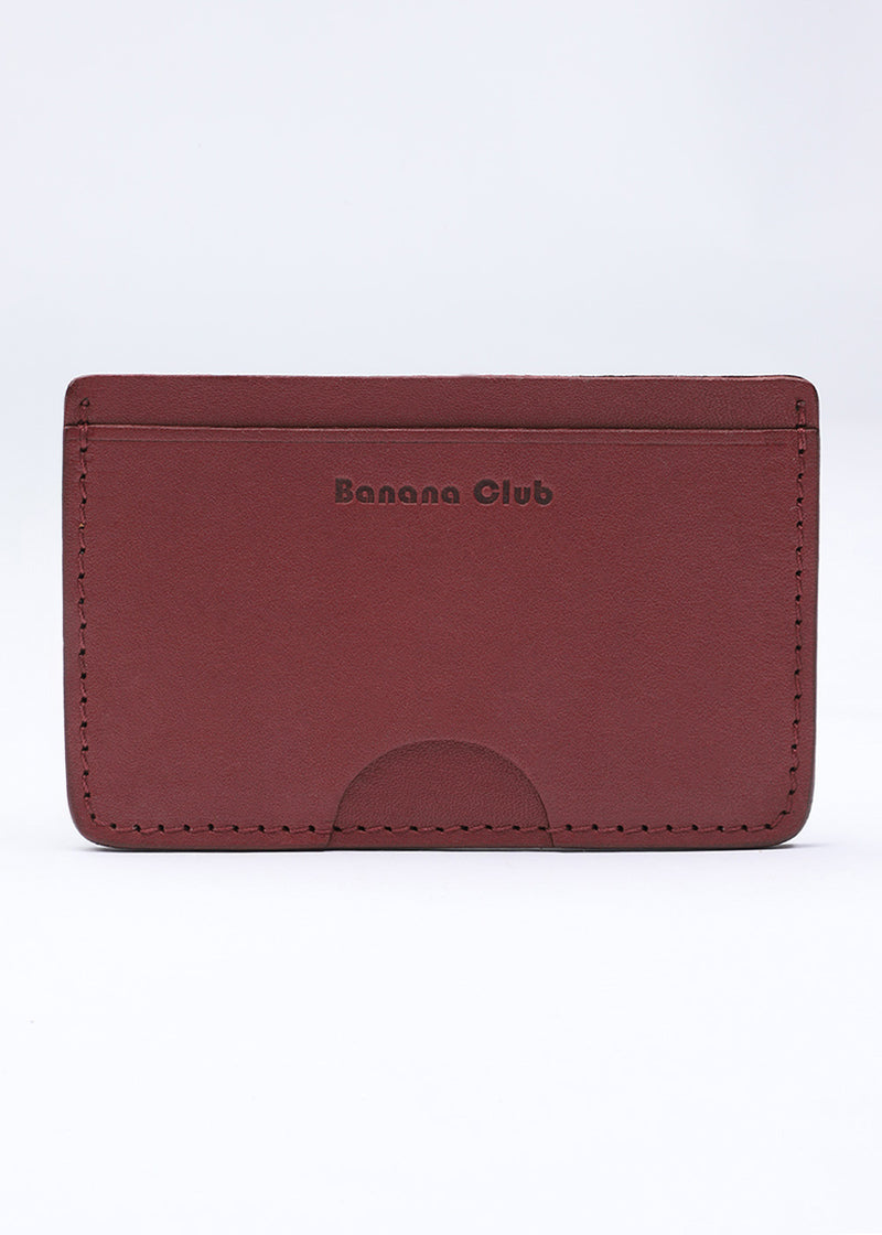 Crimson Red Card Holder